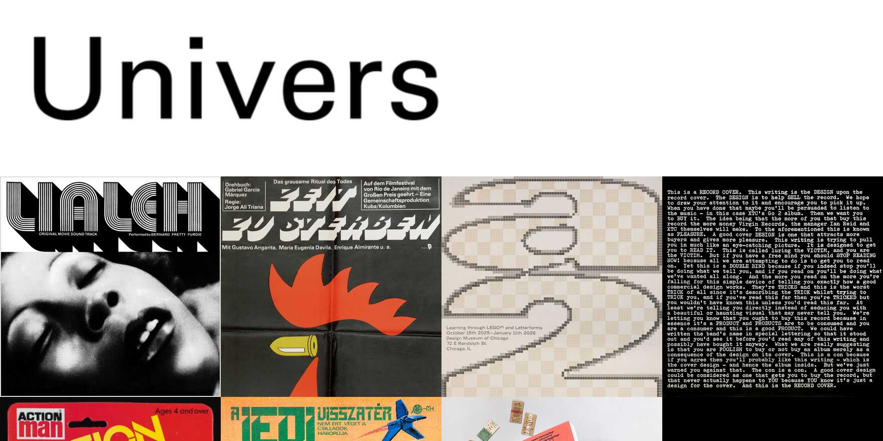 Univers in use - Fonts In Use