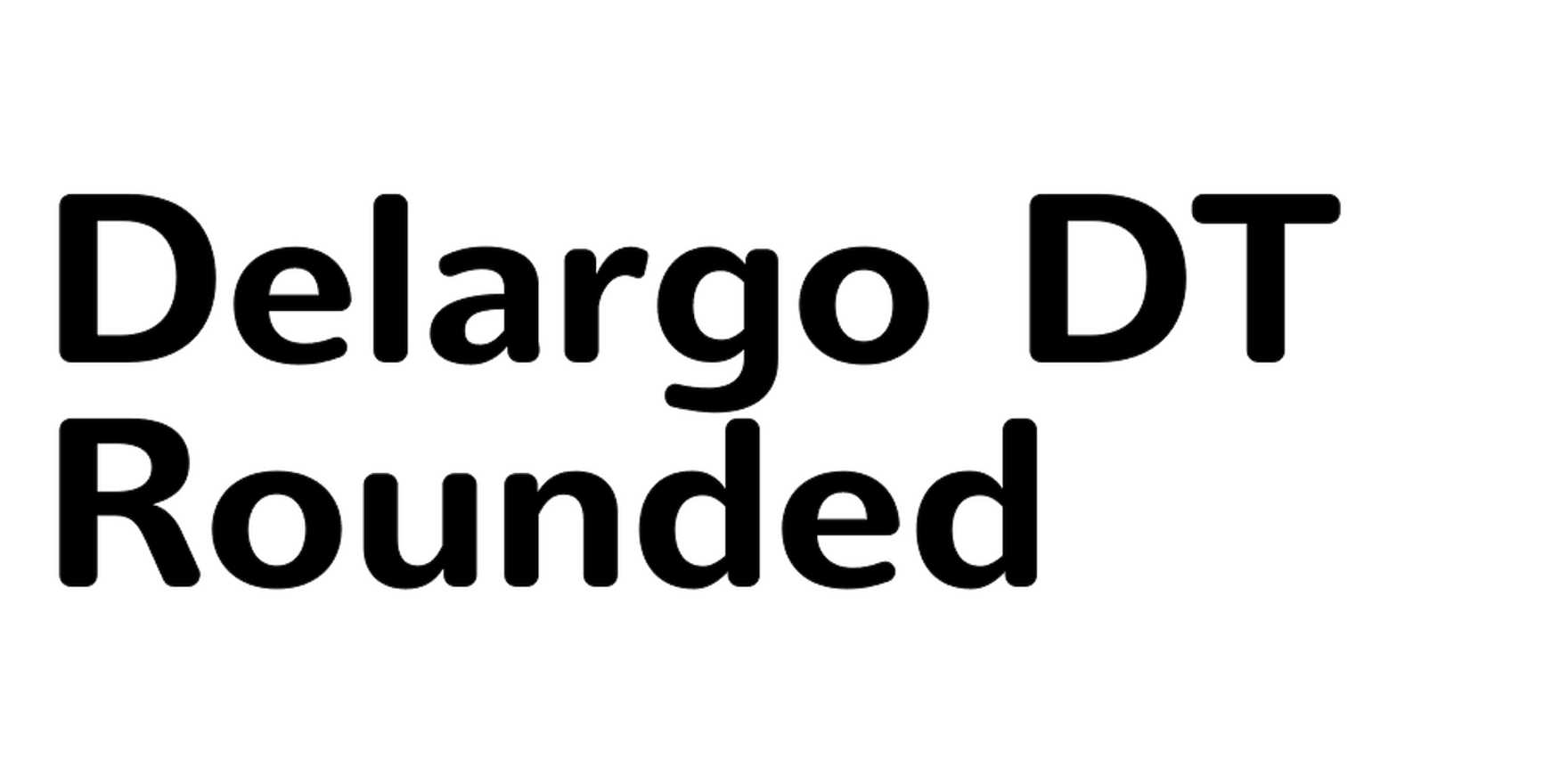 Delargo DT Rounded in use - Fonts In Use