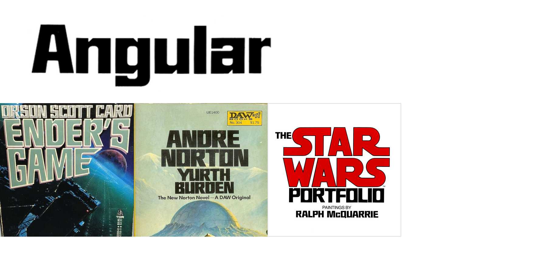 Angular (VGC) in use - Fonts In Use