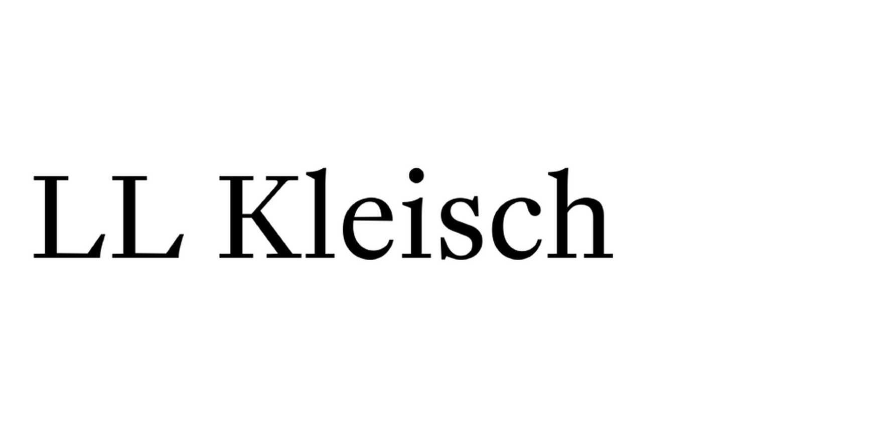 LL Kleisch in use - Fonts In Use