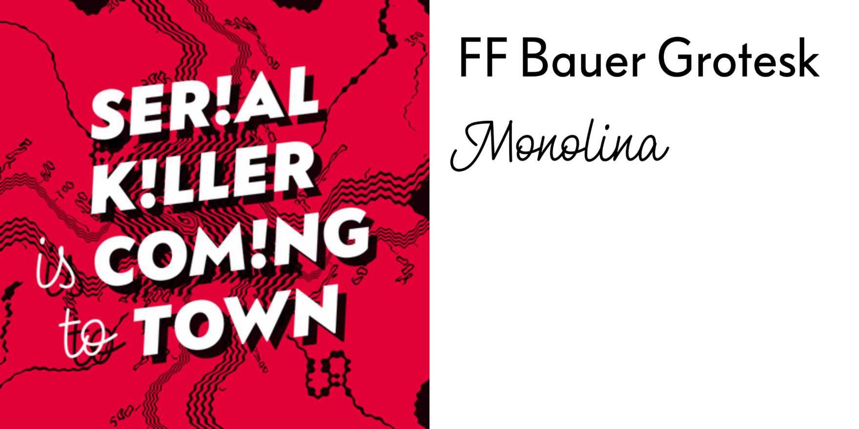 Serial Killer Festival - Fonts In Use