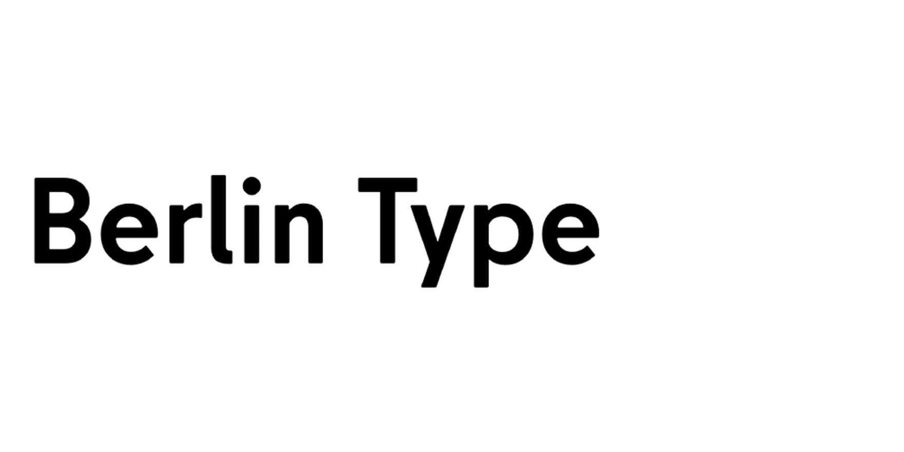 Berlin Type in use - Fonts In Use