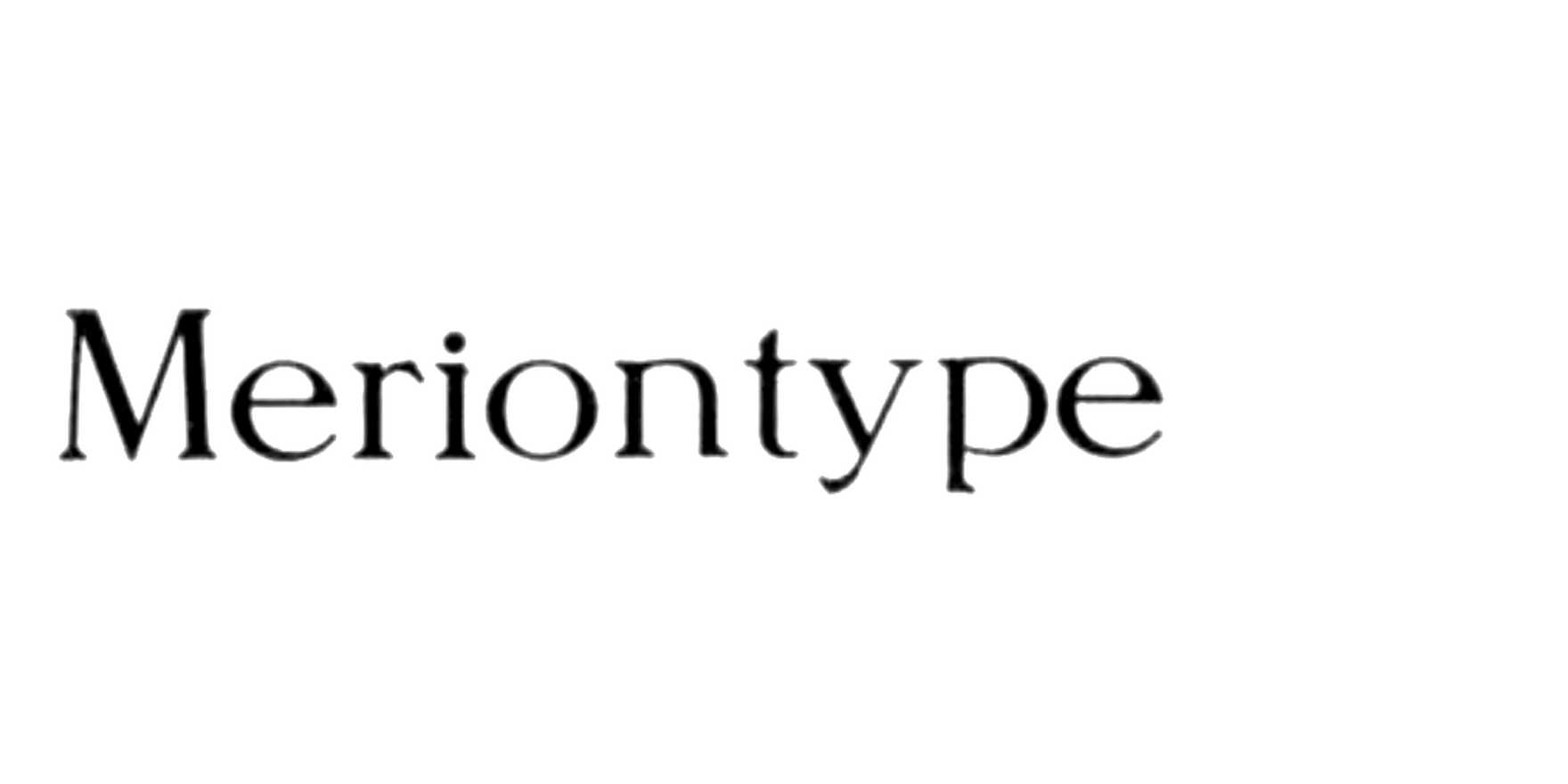 Meriontype in use - Fonts In Use