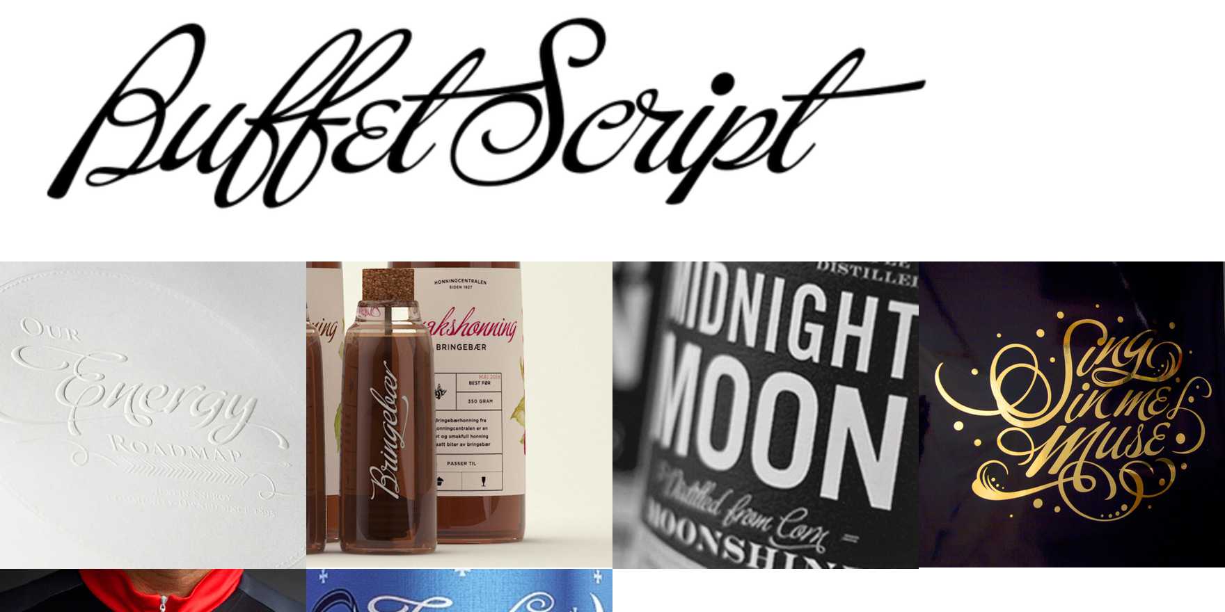 Buffet Script in use - Fonts In Use