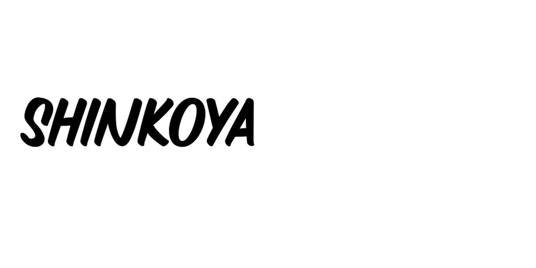 Shinkoya in use - Fonts In Use