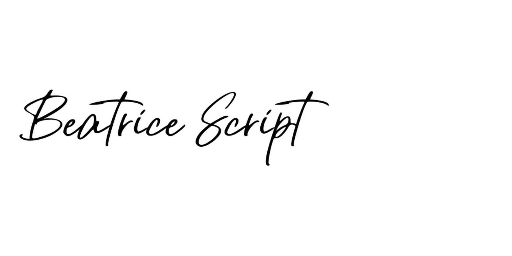 Beatrice Script in use - Fonts In Use