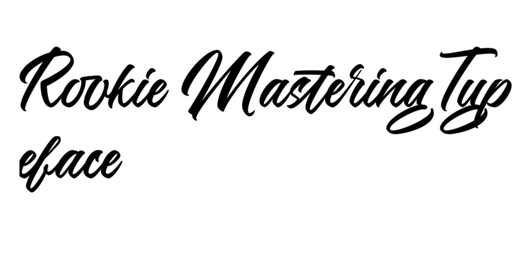 Rookie Mastering Typeface in use - Fonts In Use