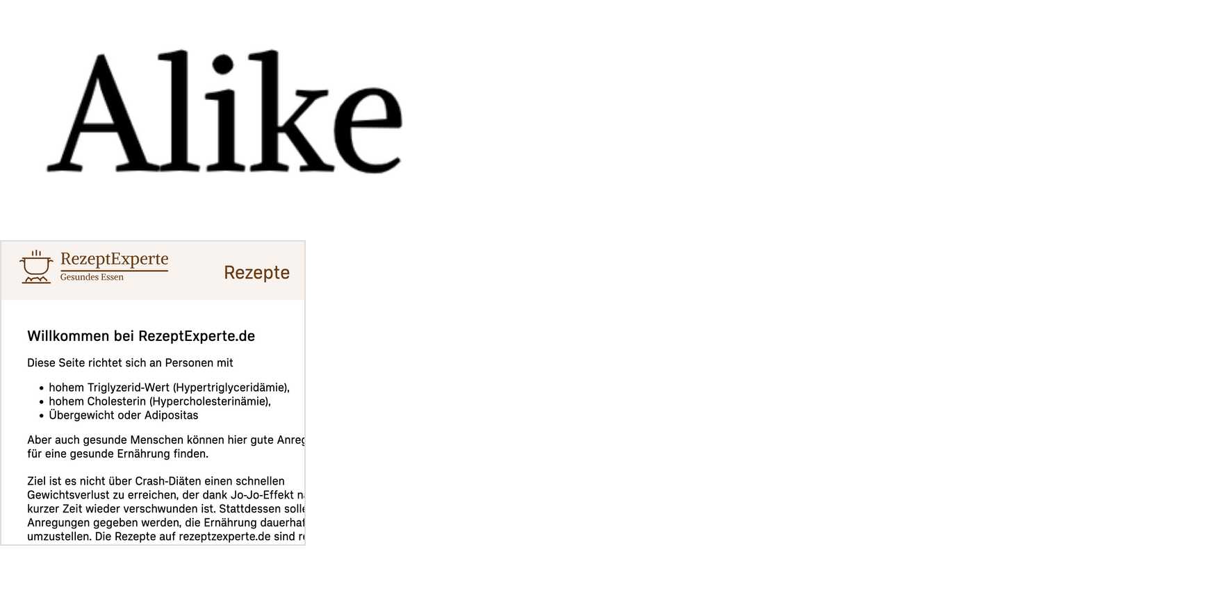 Alike in use - Fonts In Use