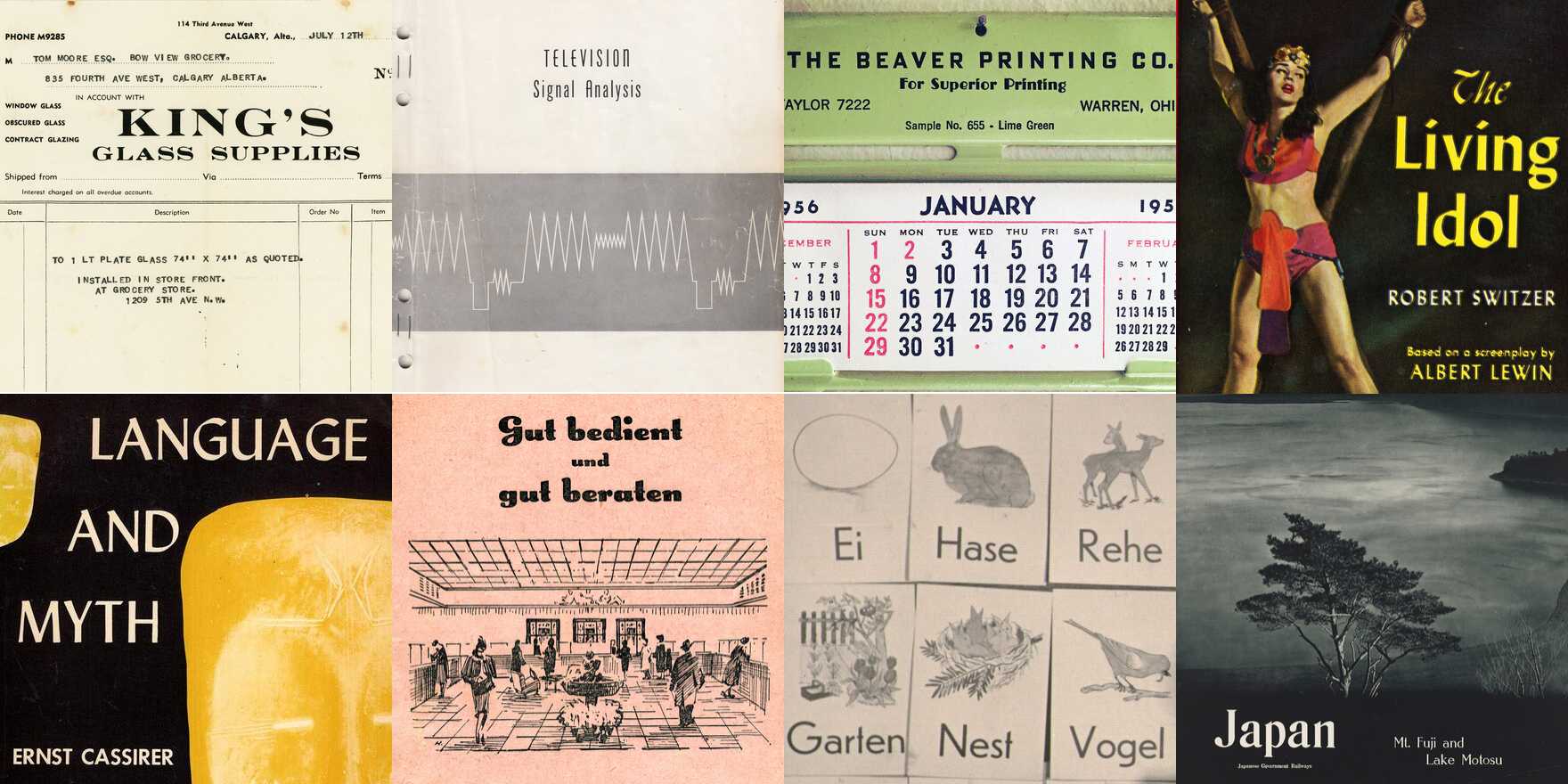 50's Typefaces - Fonts In Use