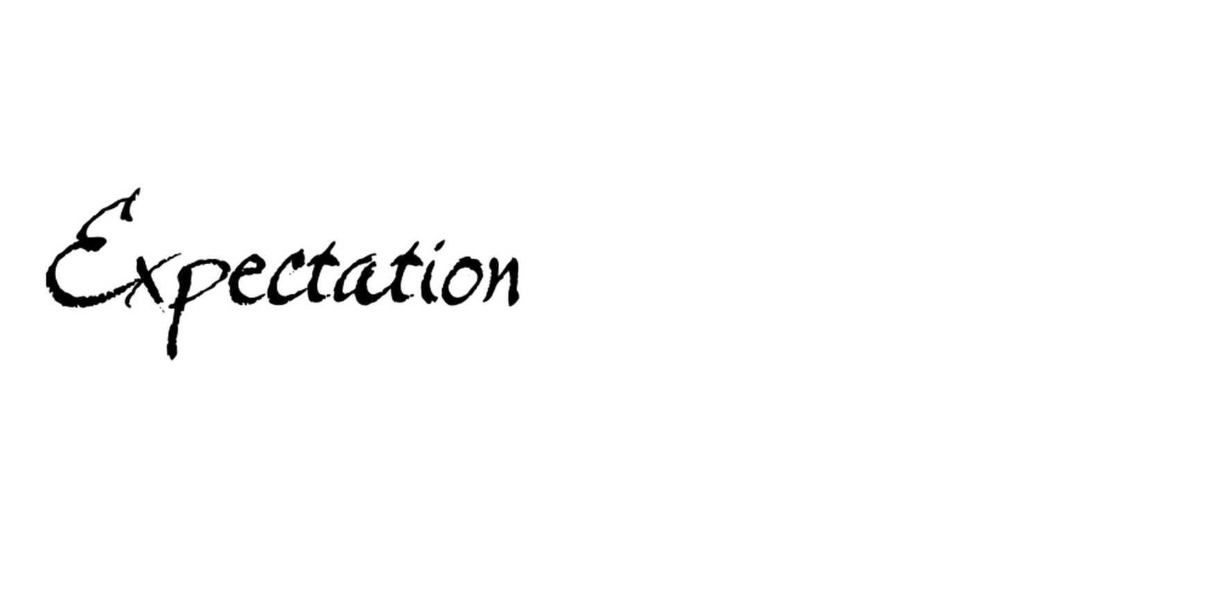 Expectation in use - Fonts In Use