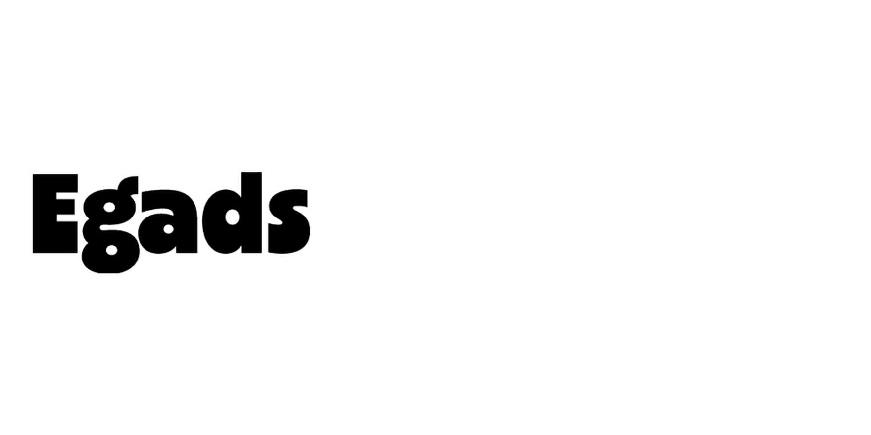 Egads in use - Fonts In Use
