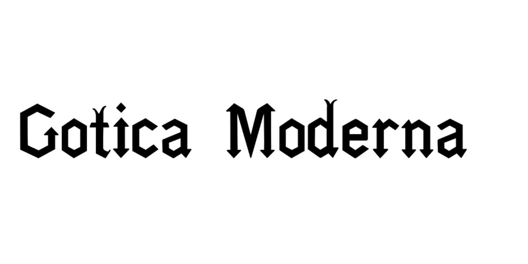 Gotica Moderna in use - Fonts In Use
