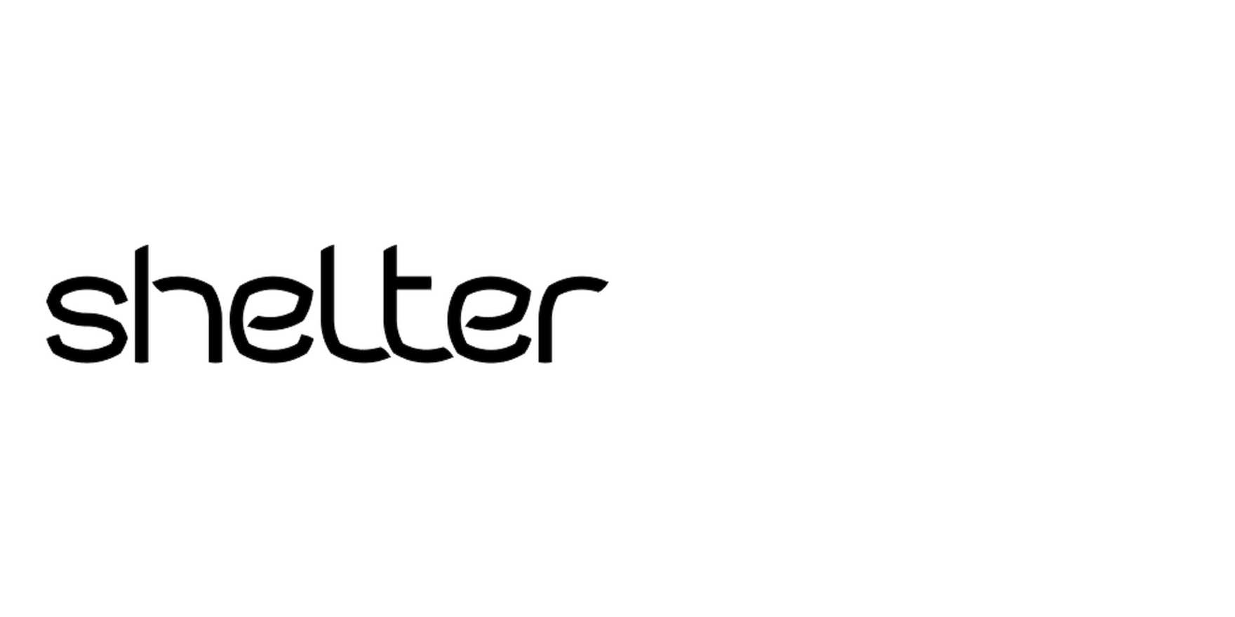 Shelter in use - Fonts In Use