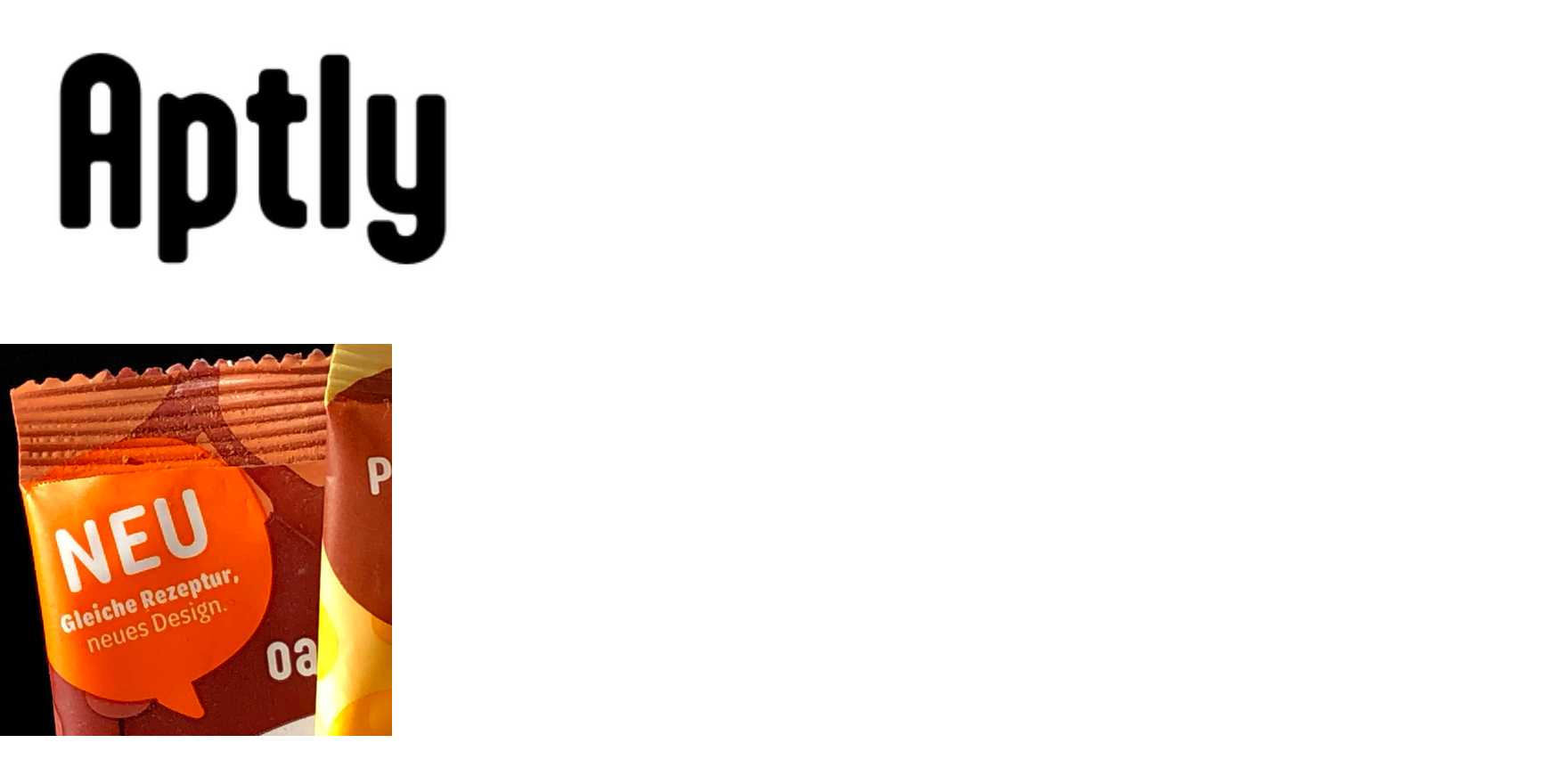 Aptly in use - Fonts In Use