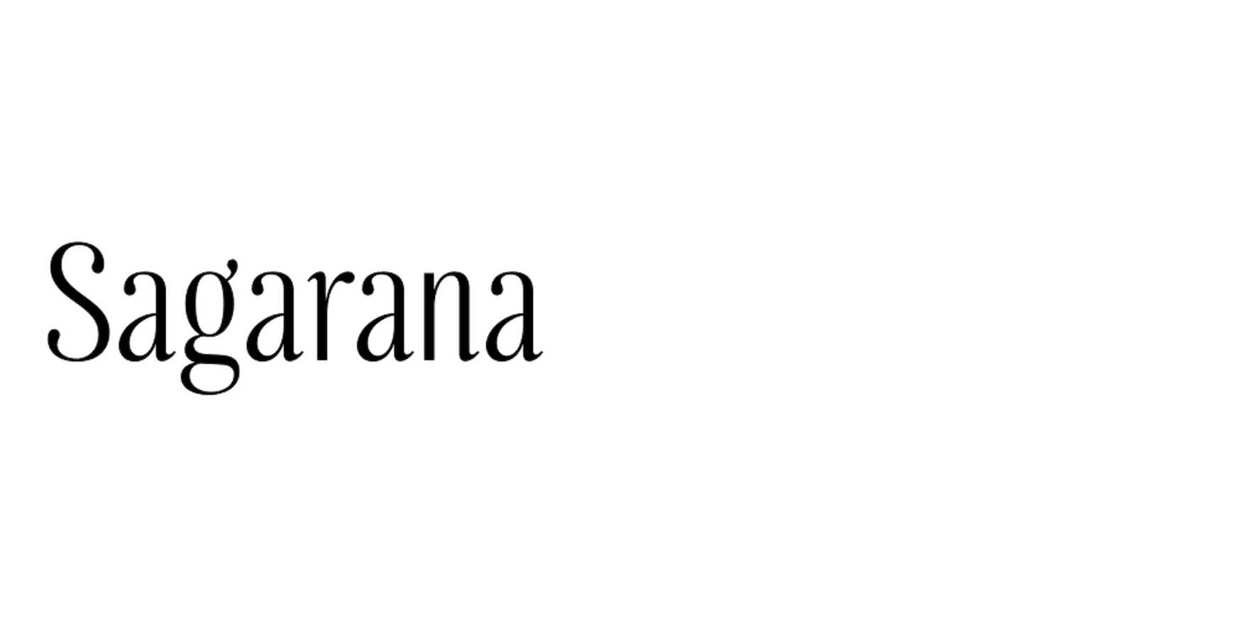 Sagarana in use - Fonts In Use