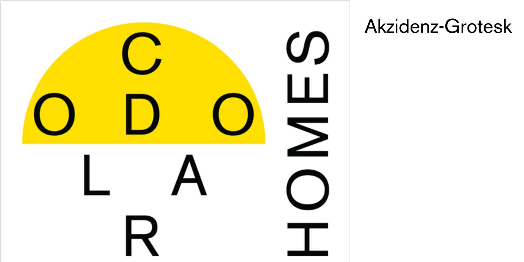 Codolar Homes - Fonts In Use
