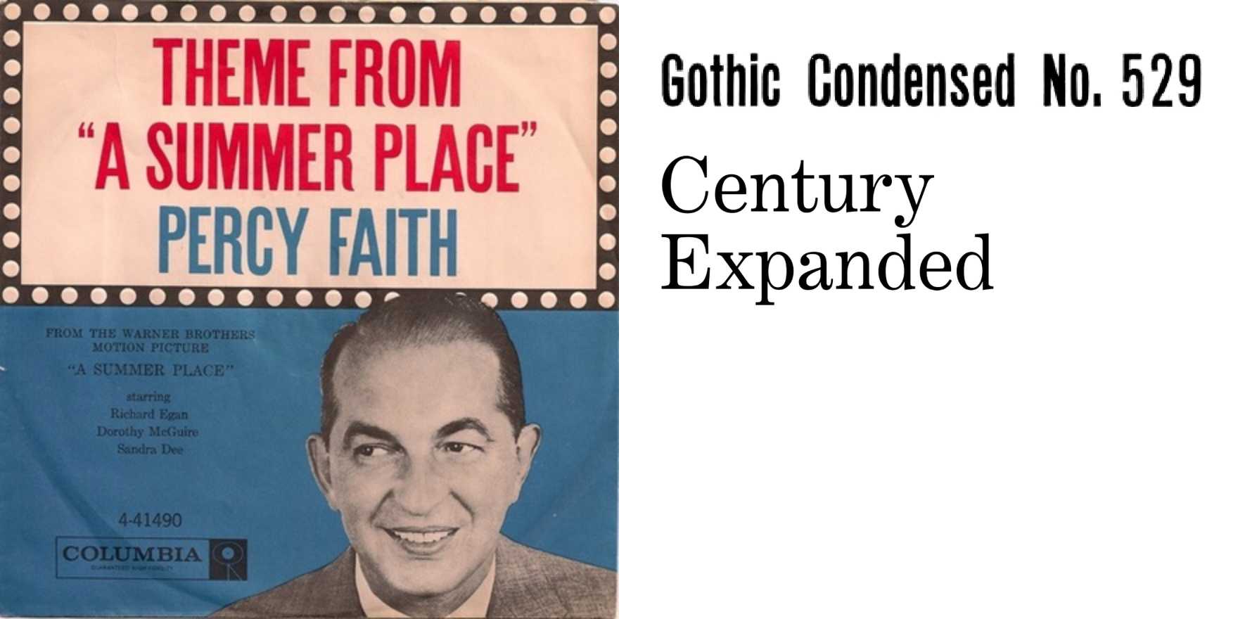 Percy Faith and His Orchestra – “Theme From A Summer Place” / “Go-Go-Po ...