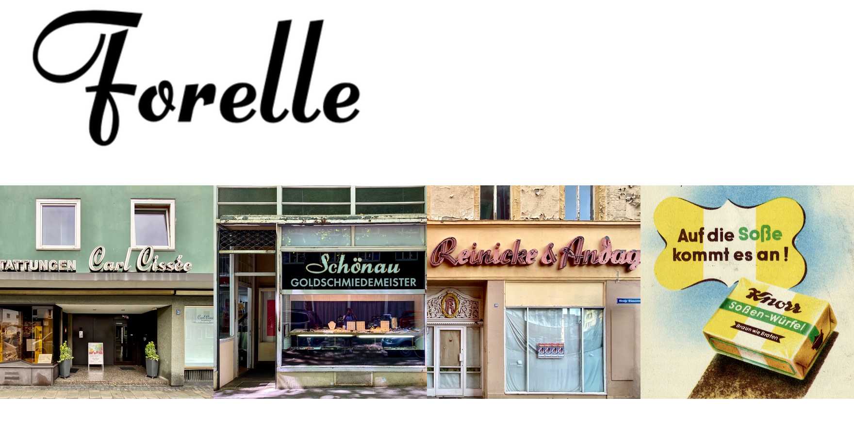 Forelle in use - Fonts In Use
