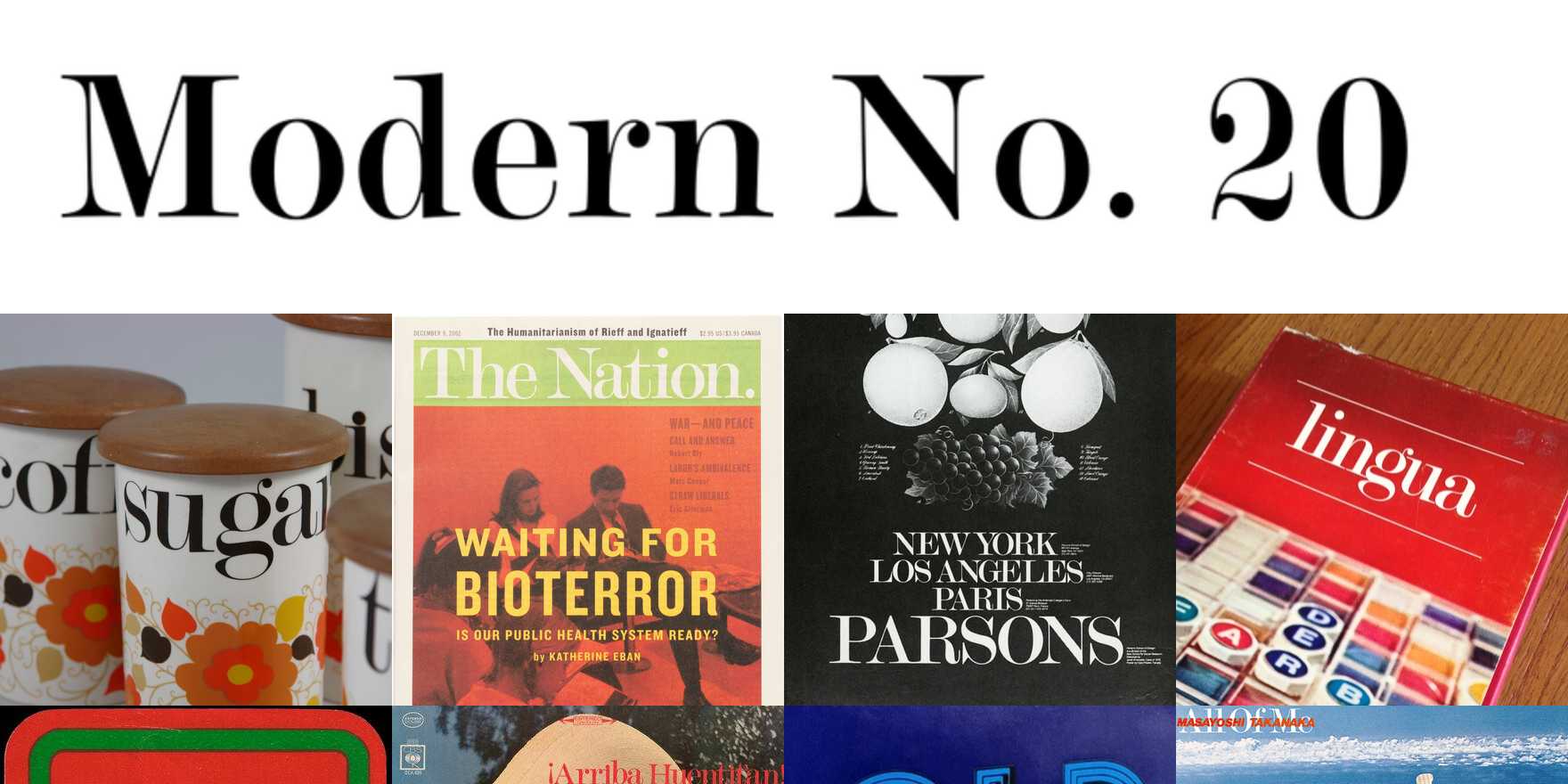 Modern No. 20 in use - Fonts In Use