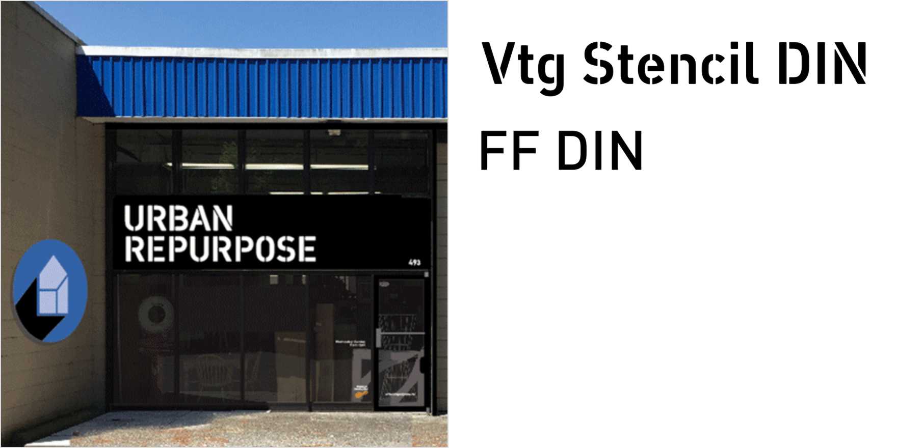 Urban Repurpose - Fonts In Use