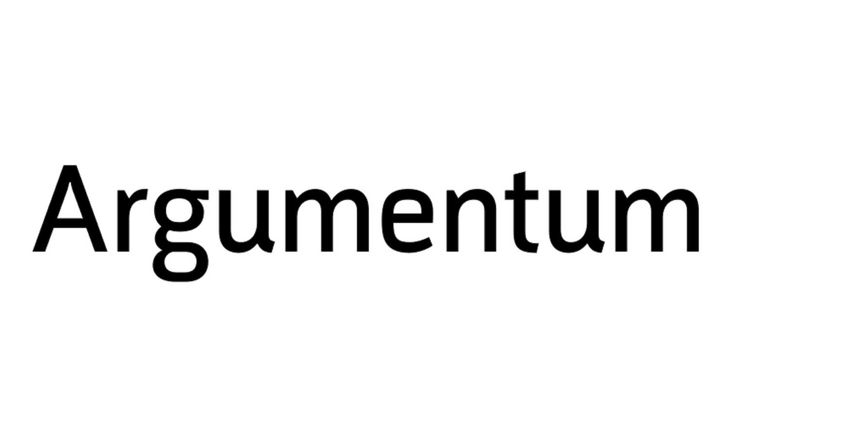 Argumentum in use - Fonts In Use