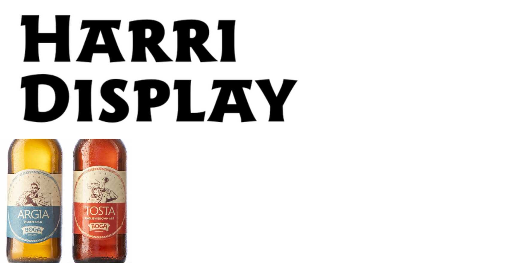 Harri Display in use - Fonts In Use