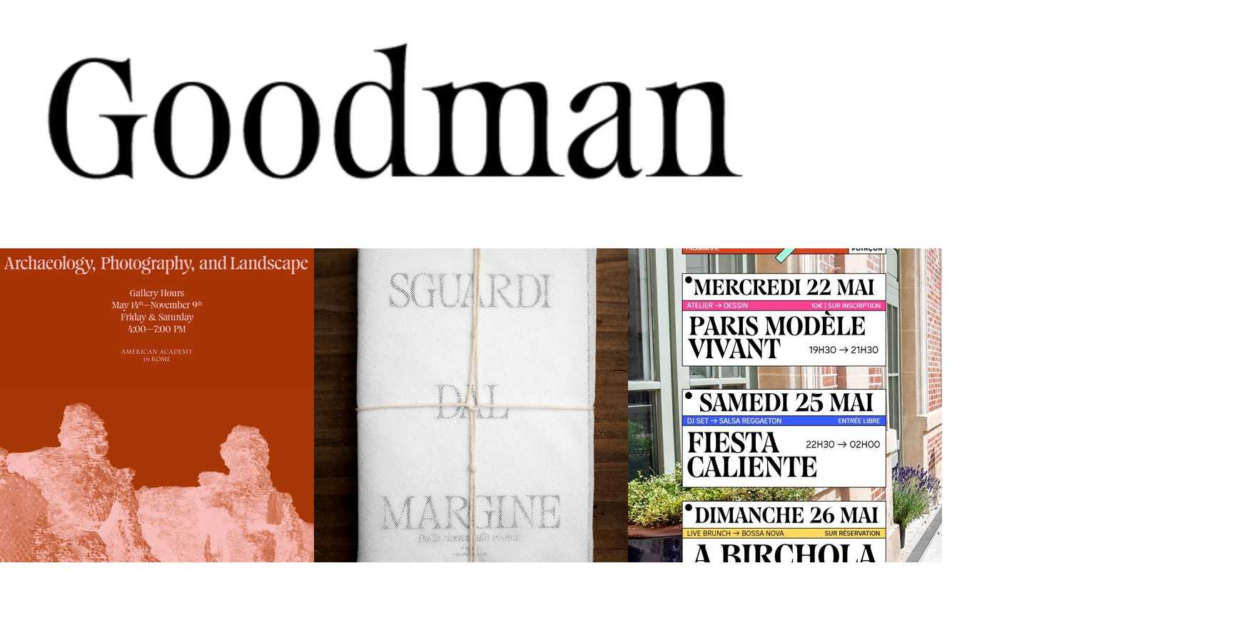 Goodman in use - Fonts In Use