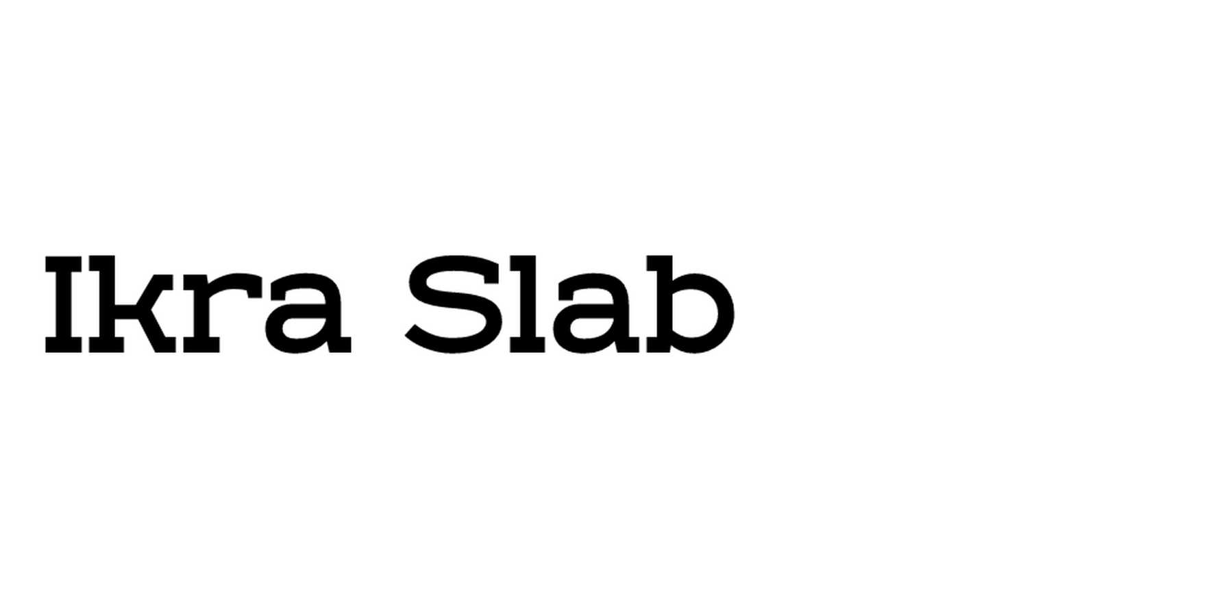 Ikra Slab in use - Fonts In Use