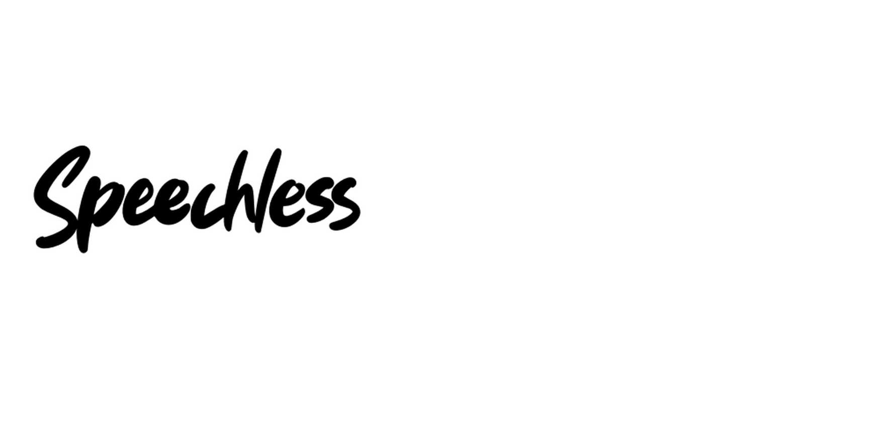 Speechless in use - Fonts In Use