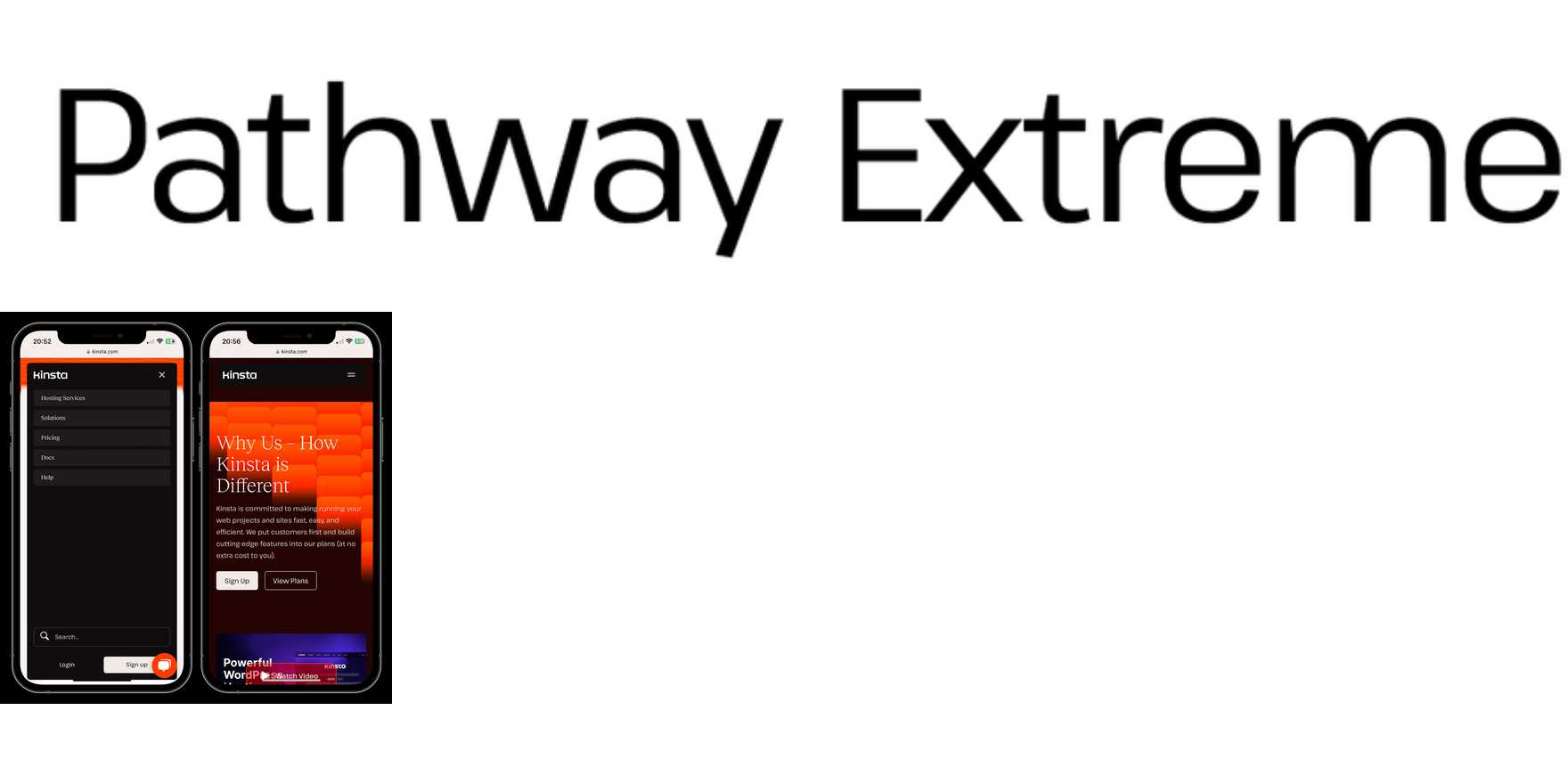 Pathway Extreme in use - Fonts In Use