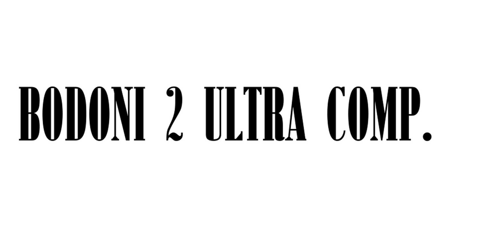 Bodoni No. 2 Compress Ultra in use - Fonts In Use