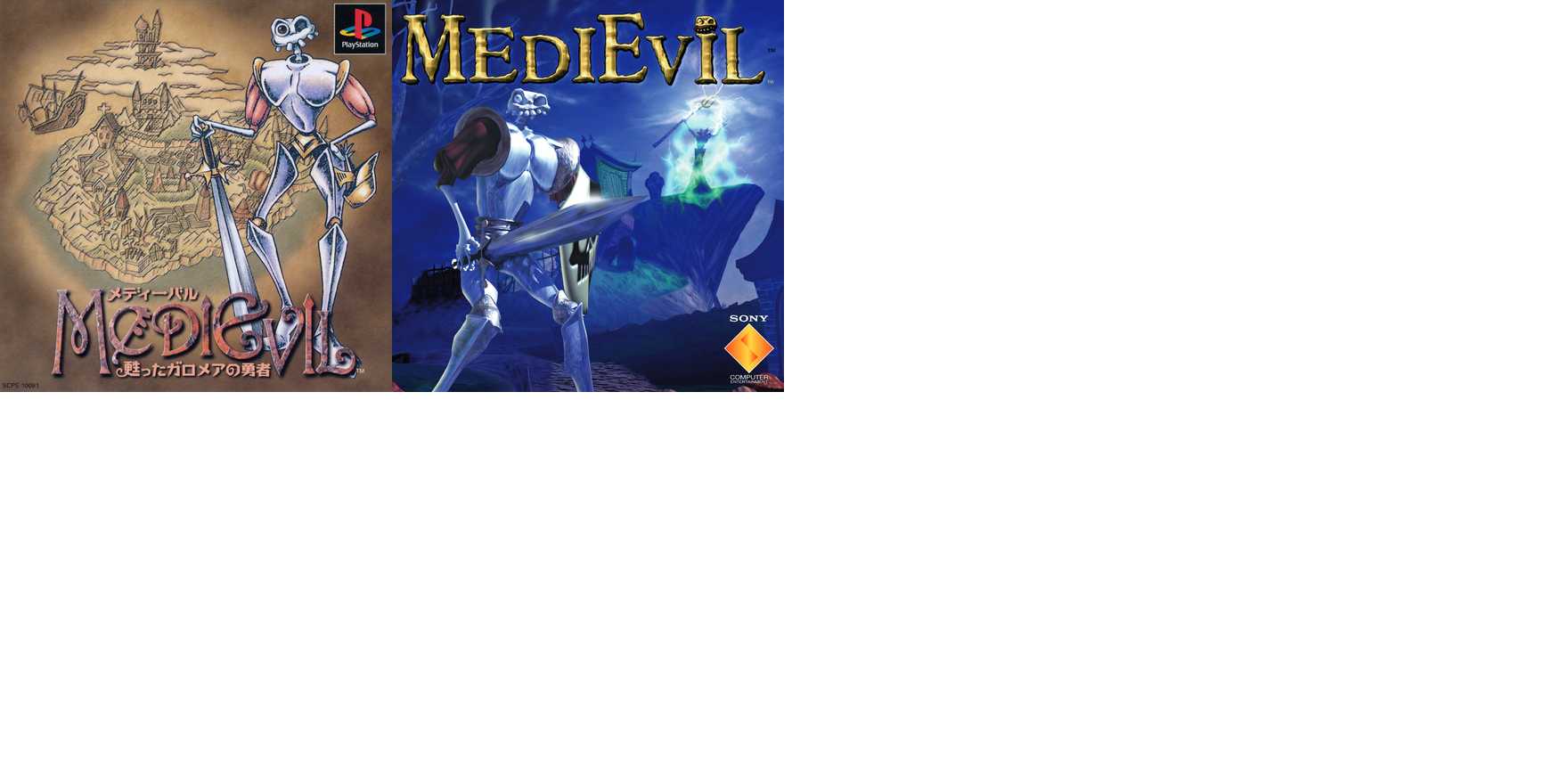 MediEvil - Fonts In Use