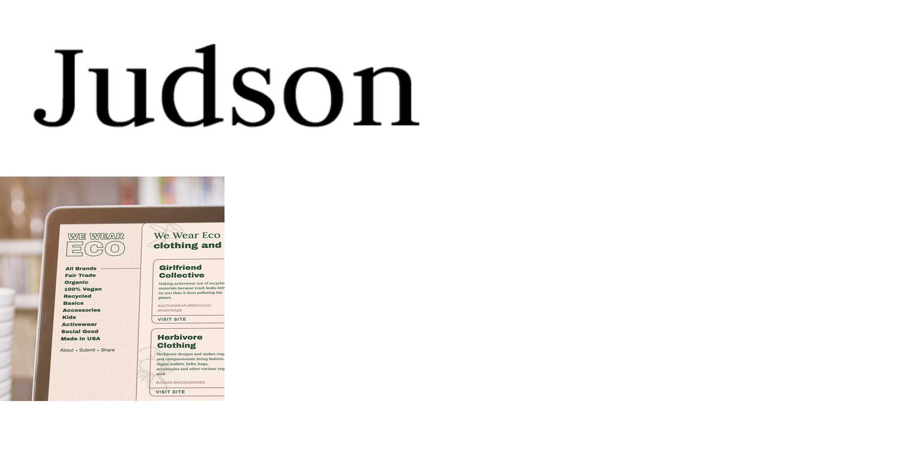 Judson in use - Fonts In Use