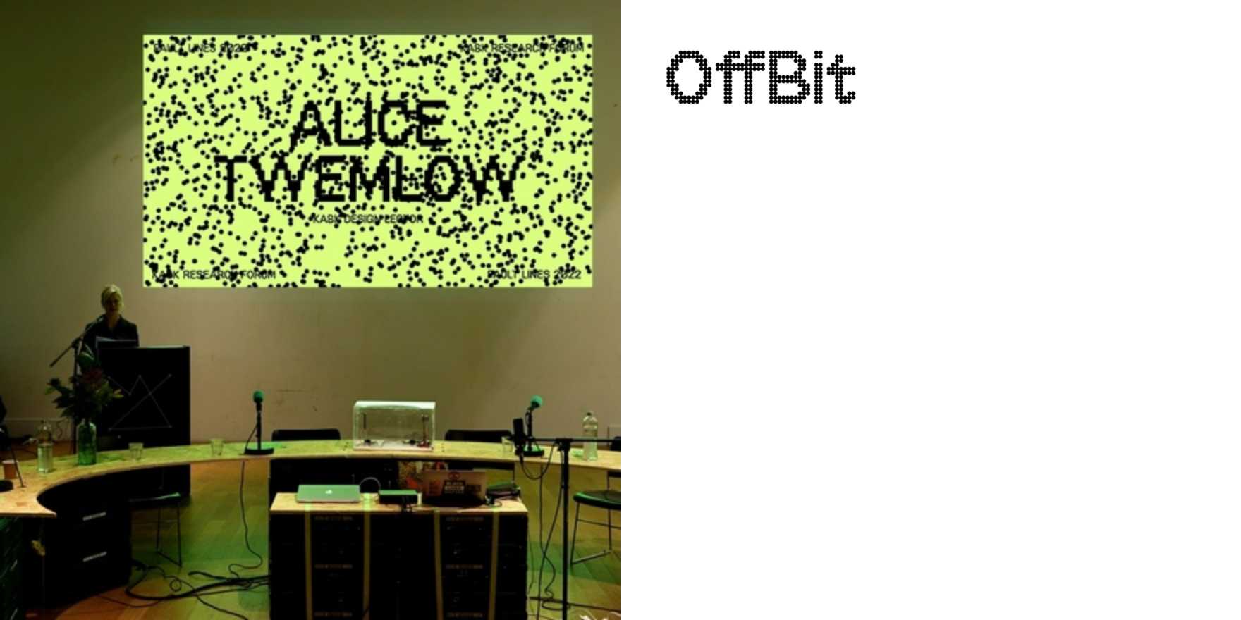 Fault Lines: KABK research forum - Fonts In Use