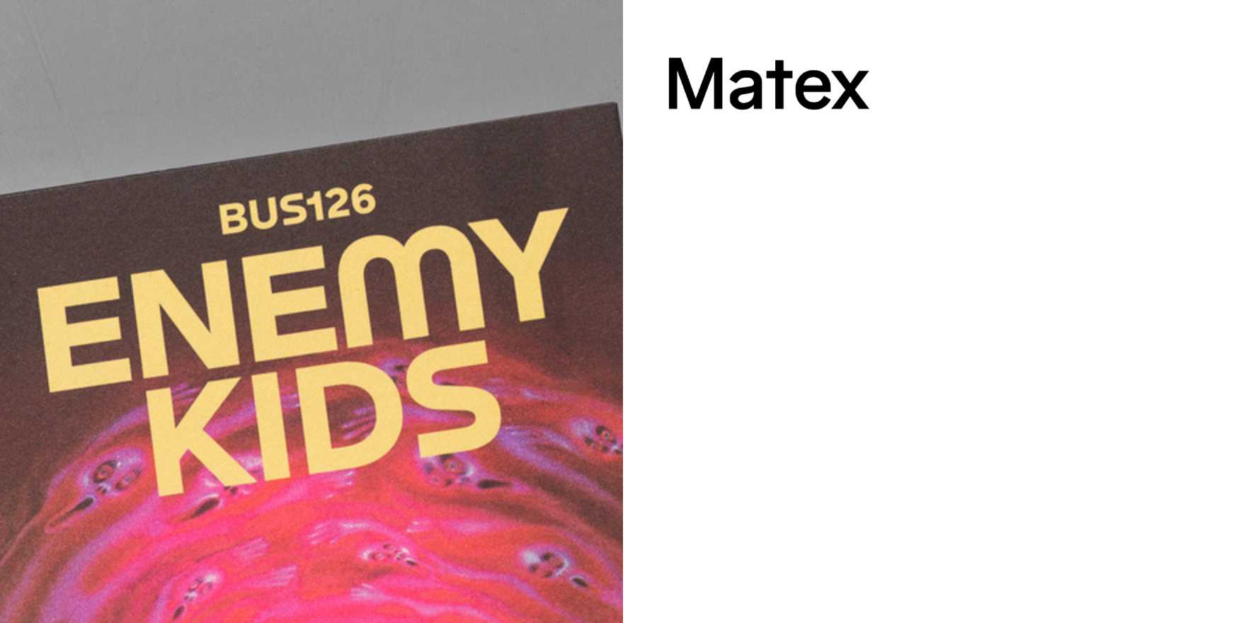 Enemy Kids by BUS126 - Fonts In Use