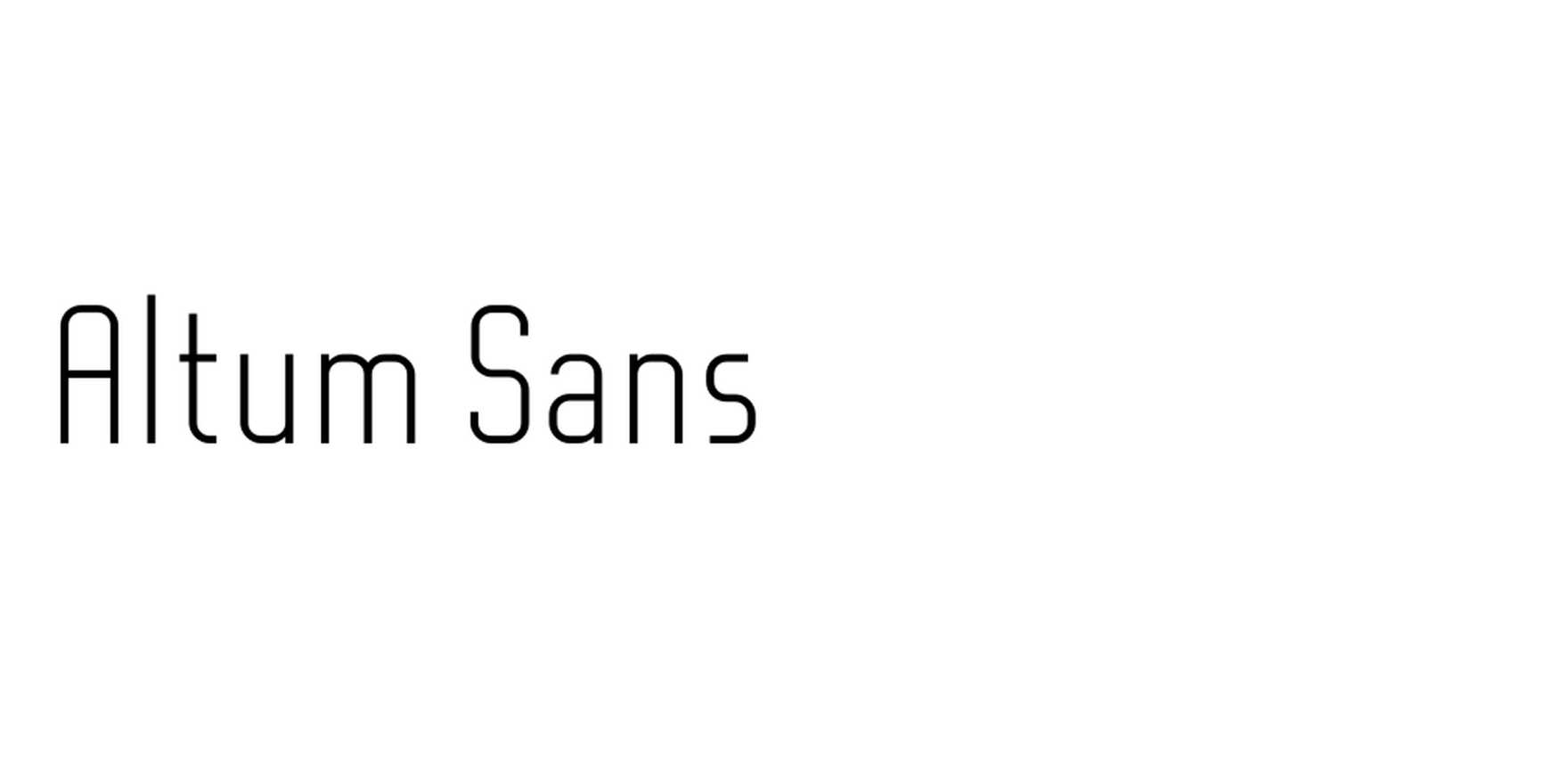 Altum Sans in use - Fonts In Use