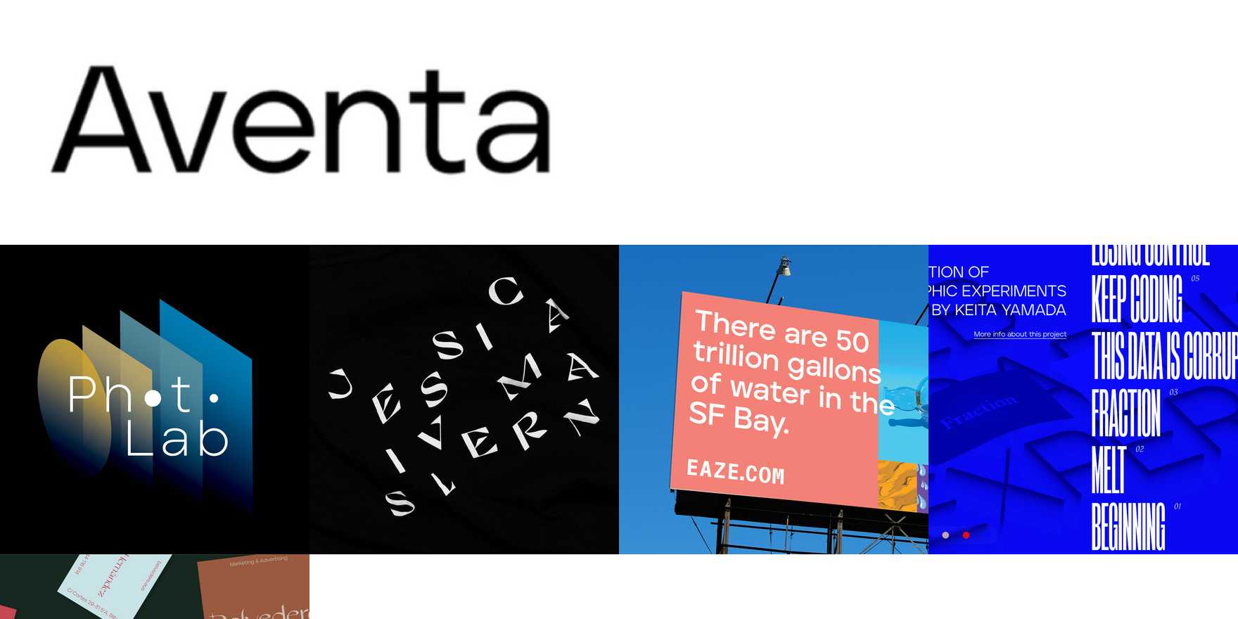 Aventa in use - Fonts In Use