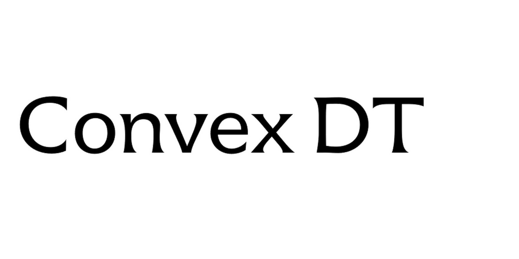 Convex DT in use - Fonts In Use
