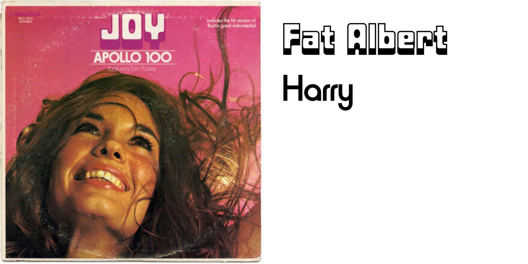 Apollo 100 – Joy album art - Fonts In Use