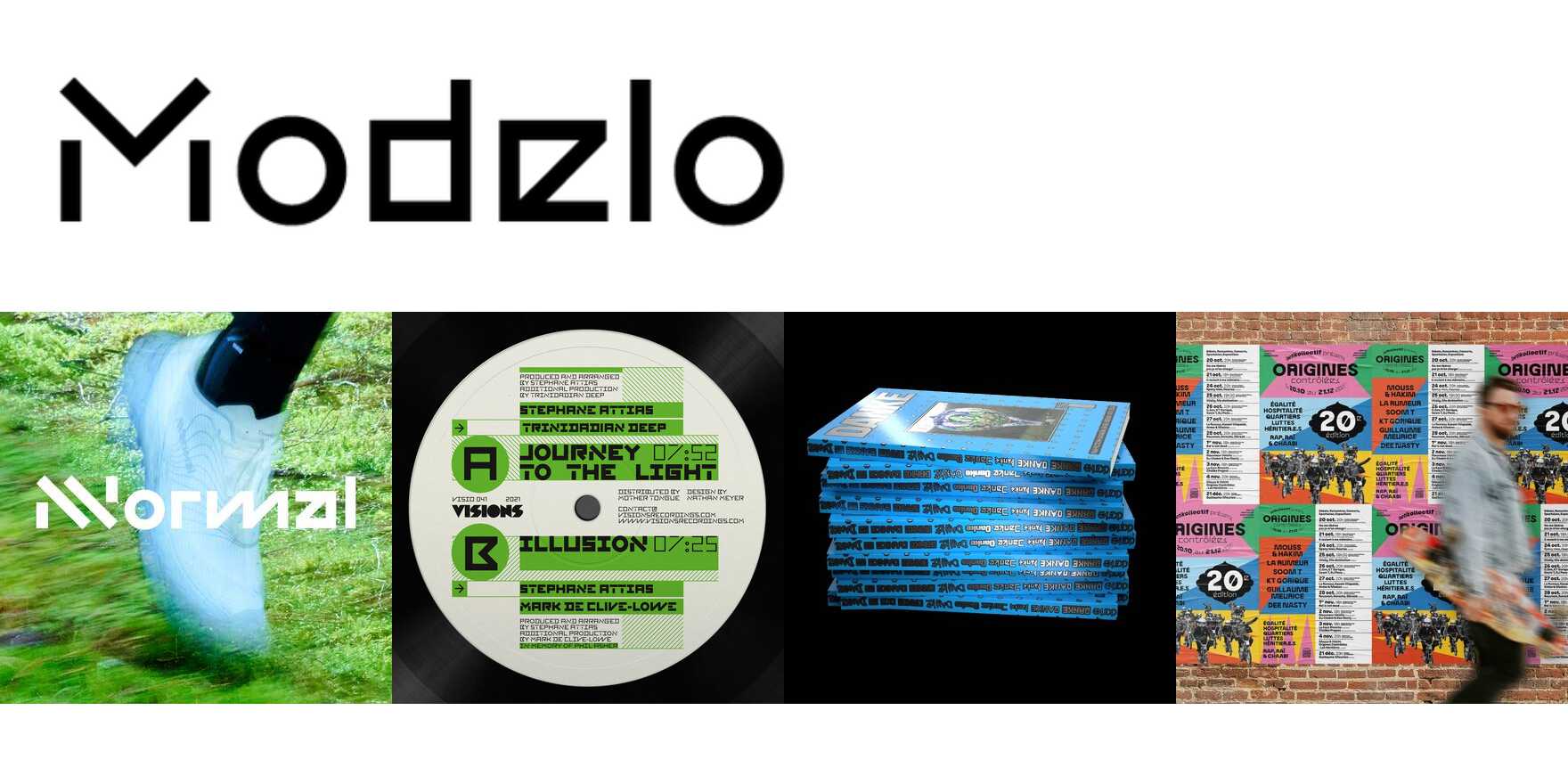 Modelo in use - Fonts In Use