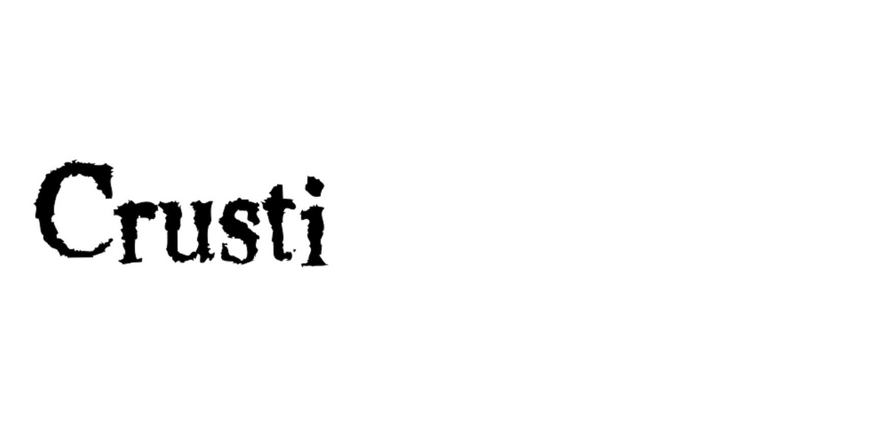 Crusti in use - Fonts In Use