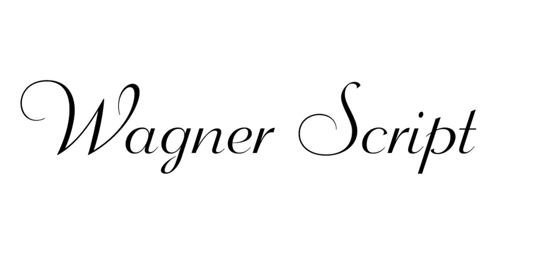 Wagner Script in use - Fonts In Use