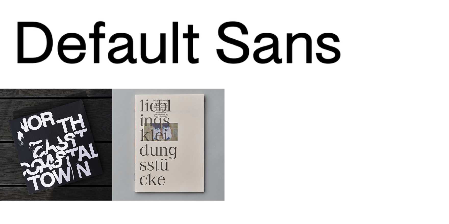 Default Sans in use - Fonts In Use