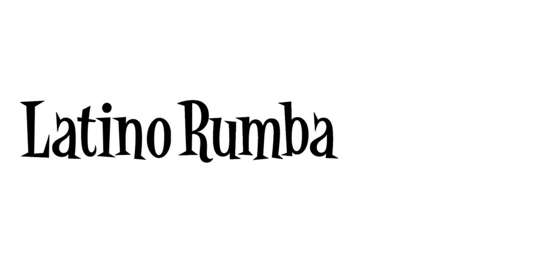 Latino Rumba in use - Fonts In Use