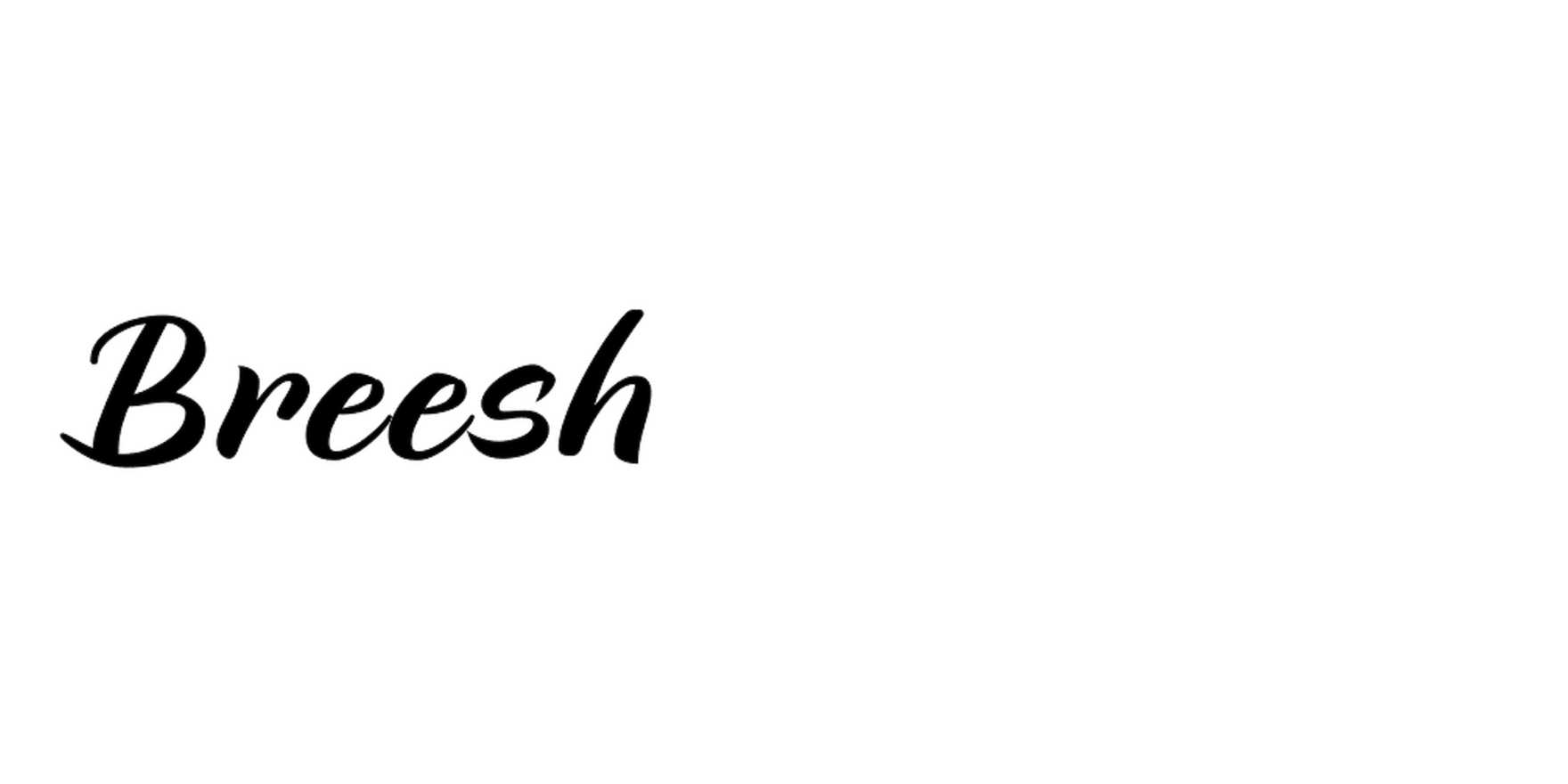 Breesh in use - Fonts In Use