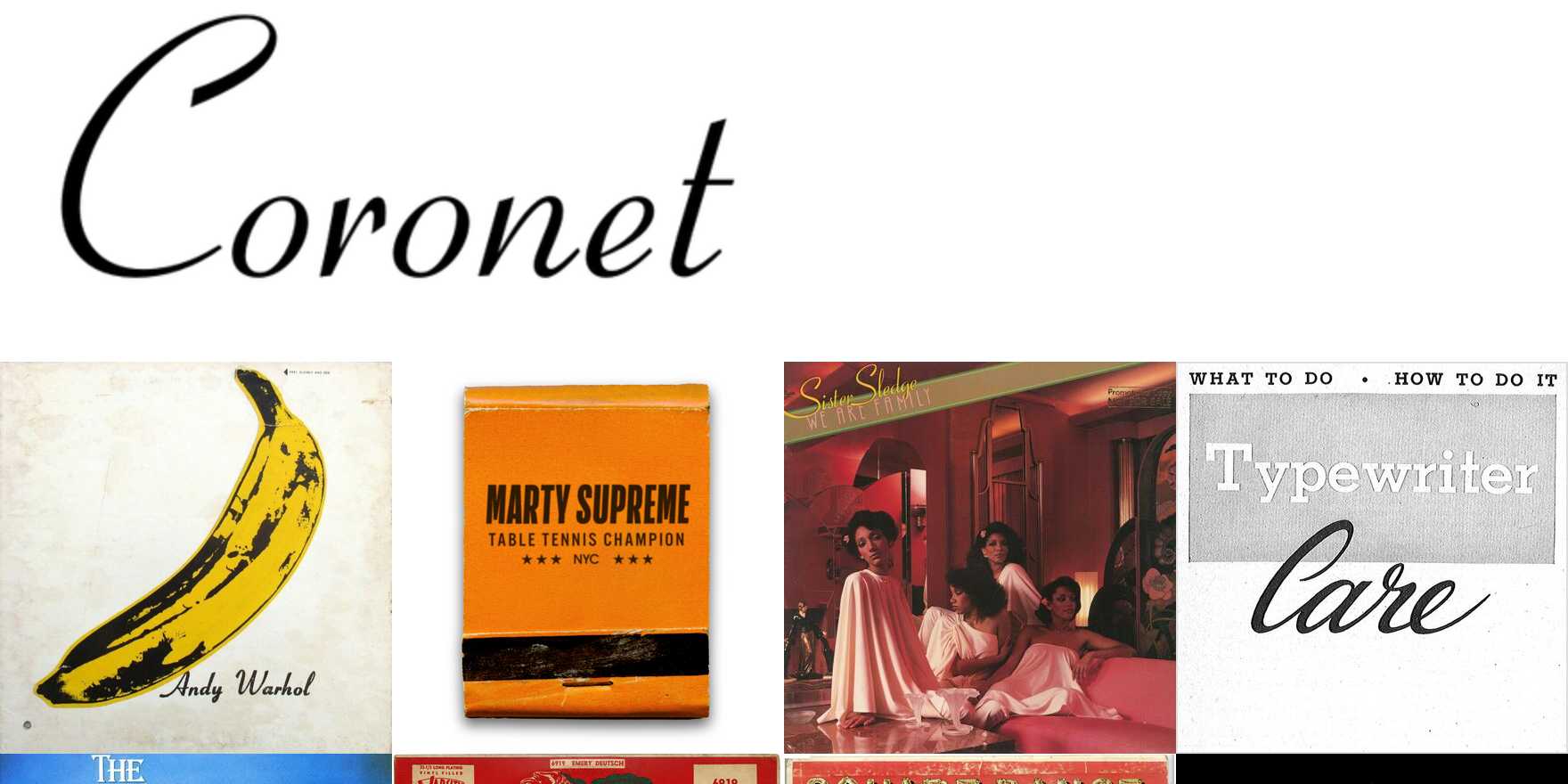 Coronet in use - Fonts In Use