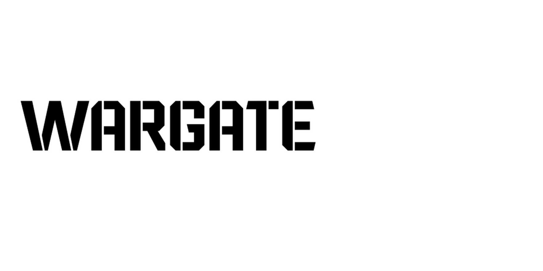 Wargate in use - Fonts In Use