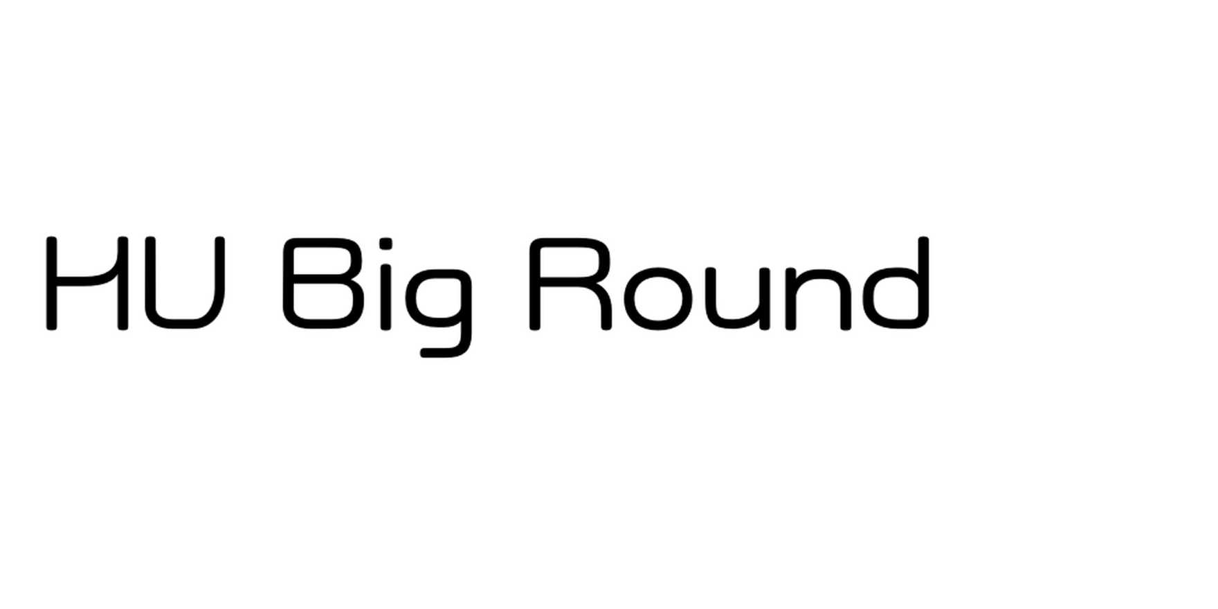 HU Big Round in use - Fonts In Use