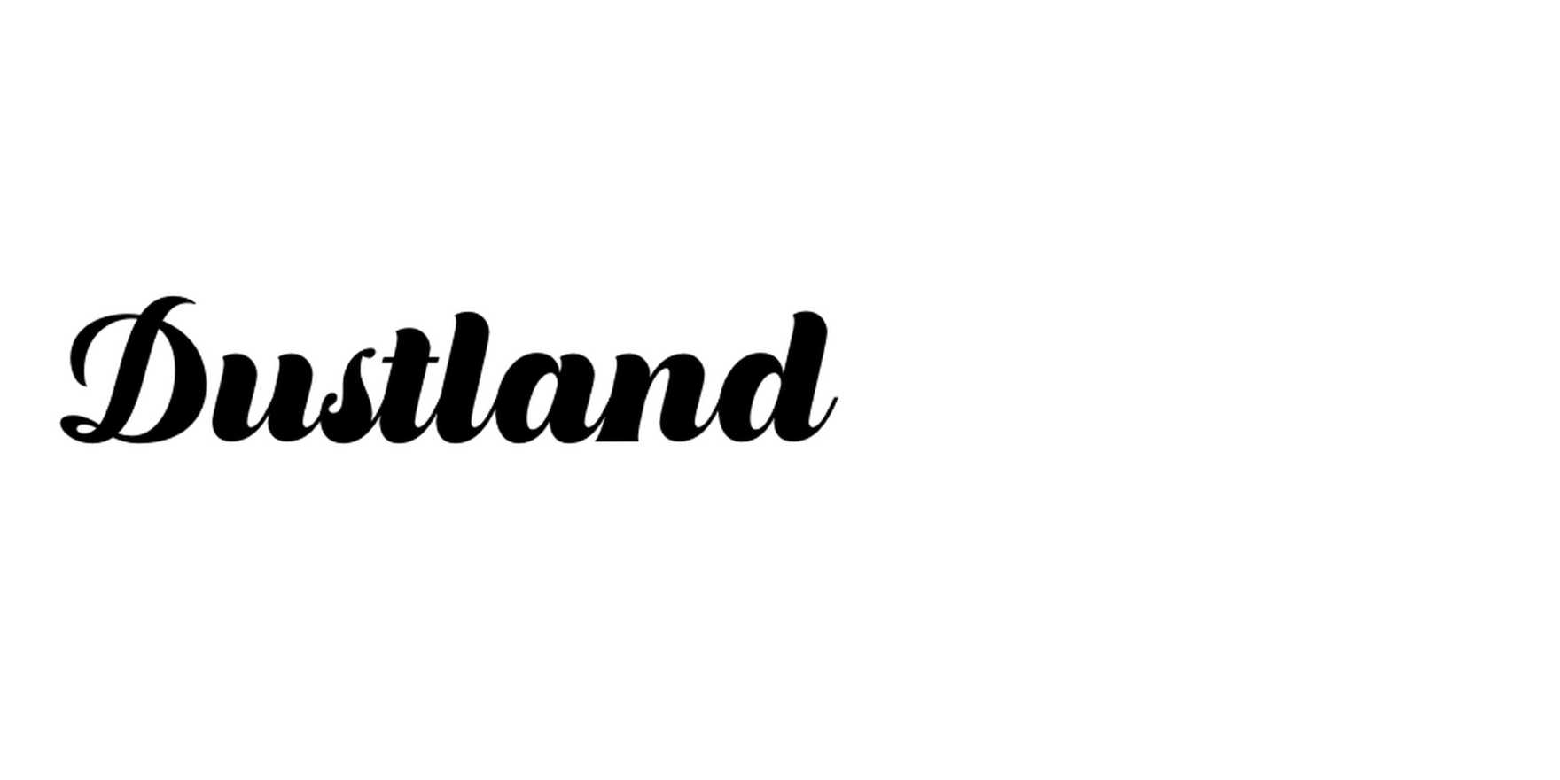 Dustland in use - Fonts In Use