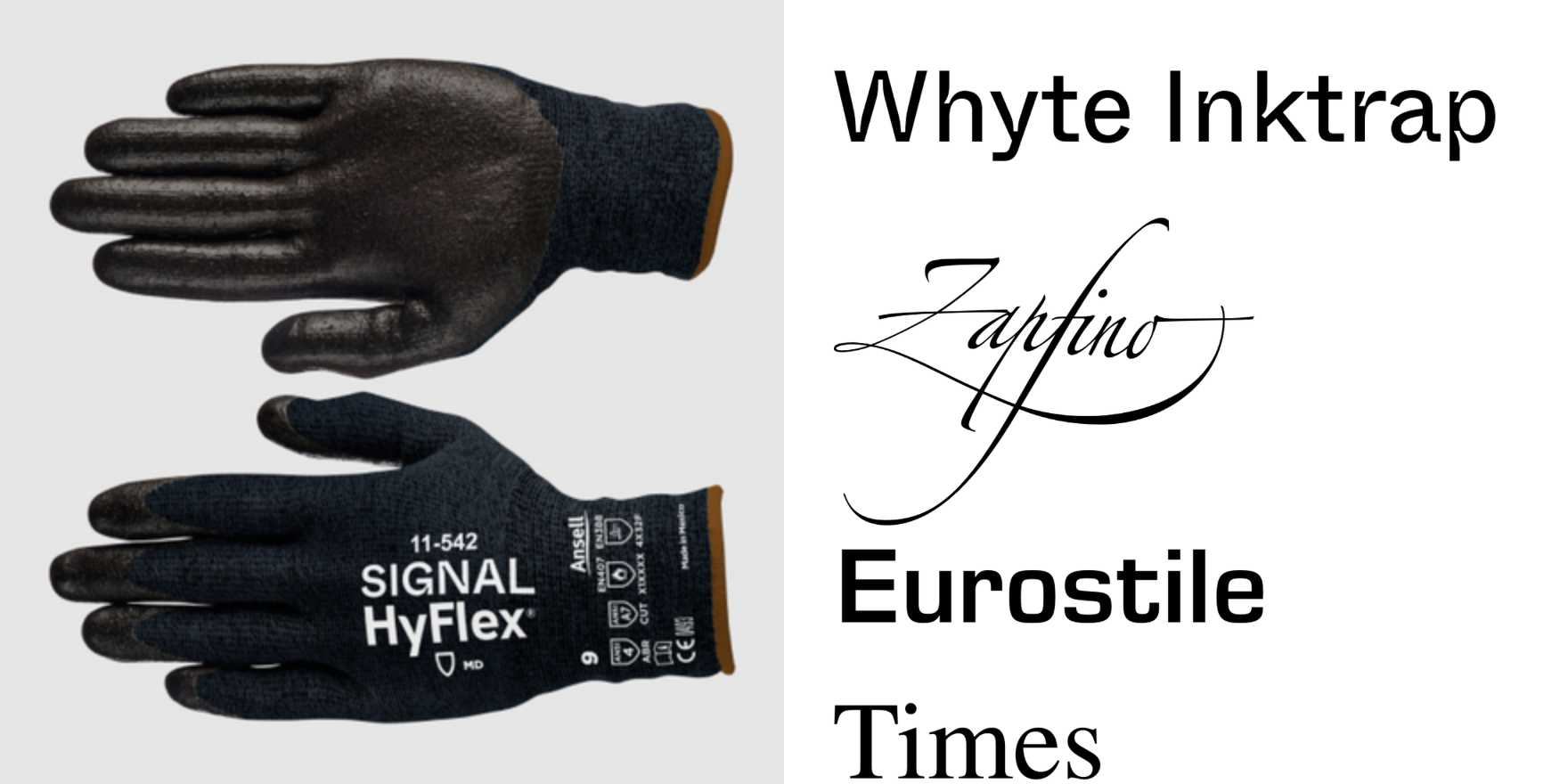 Signal - Fonts In Use